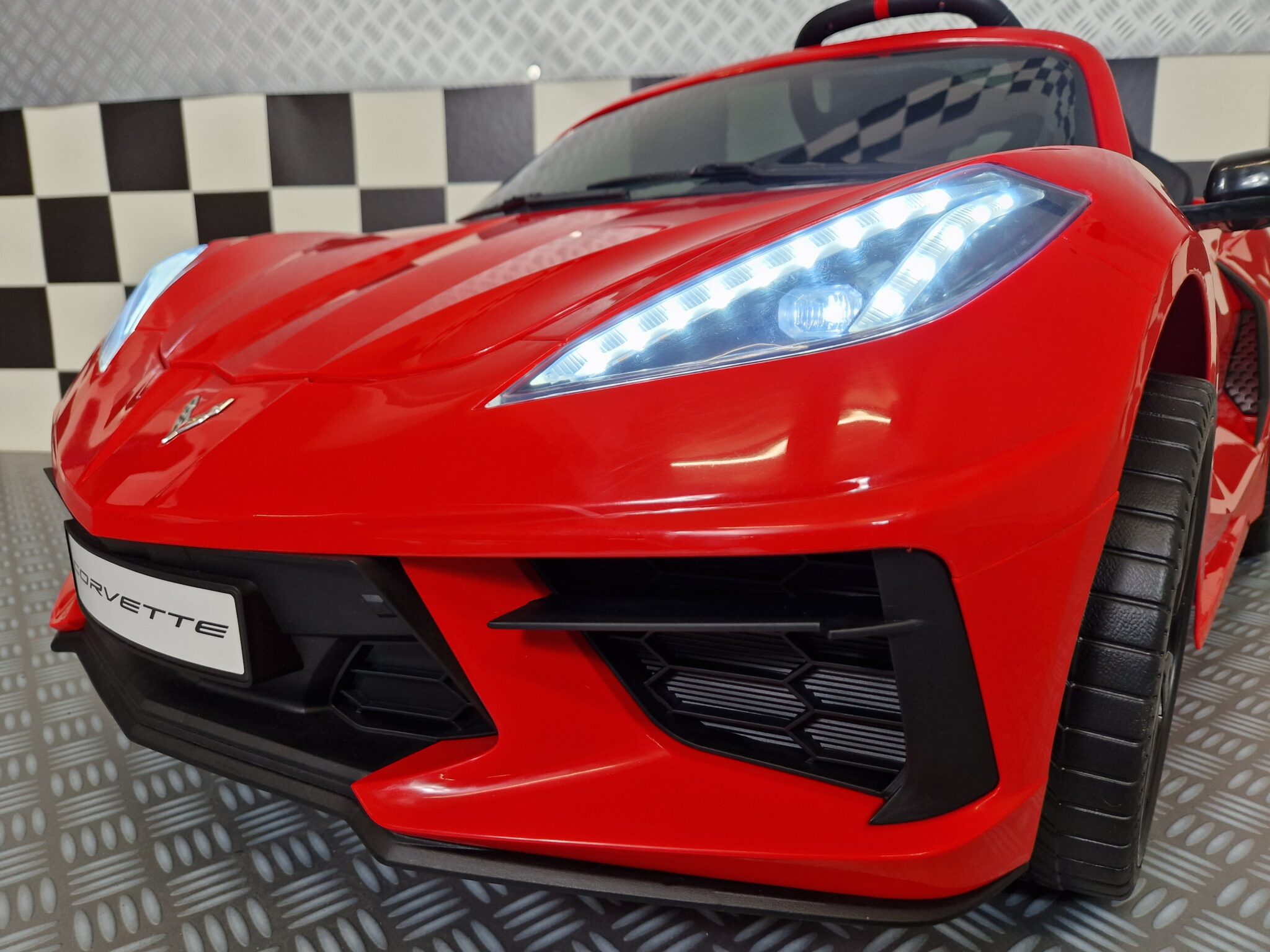 Corvette C8 elektrische kinderauto - Cars4Kids