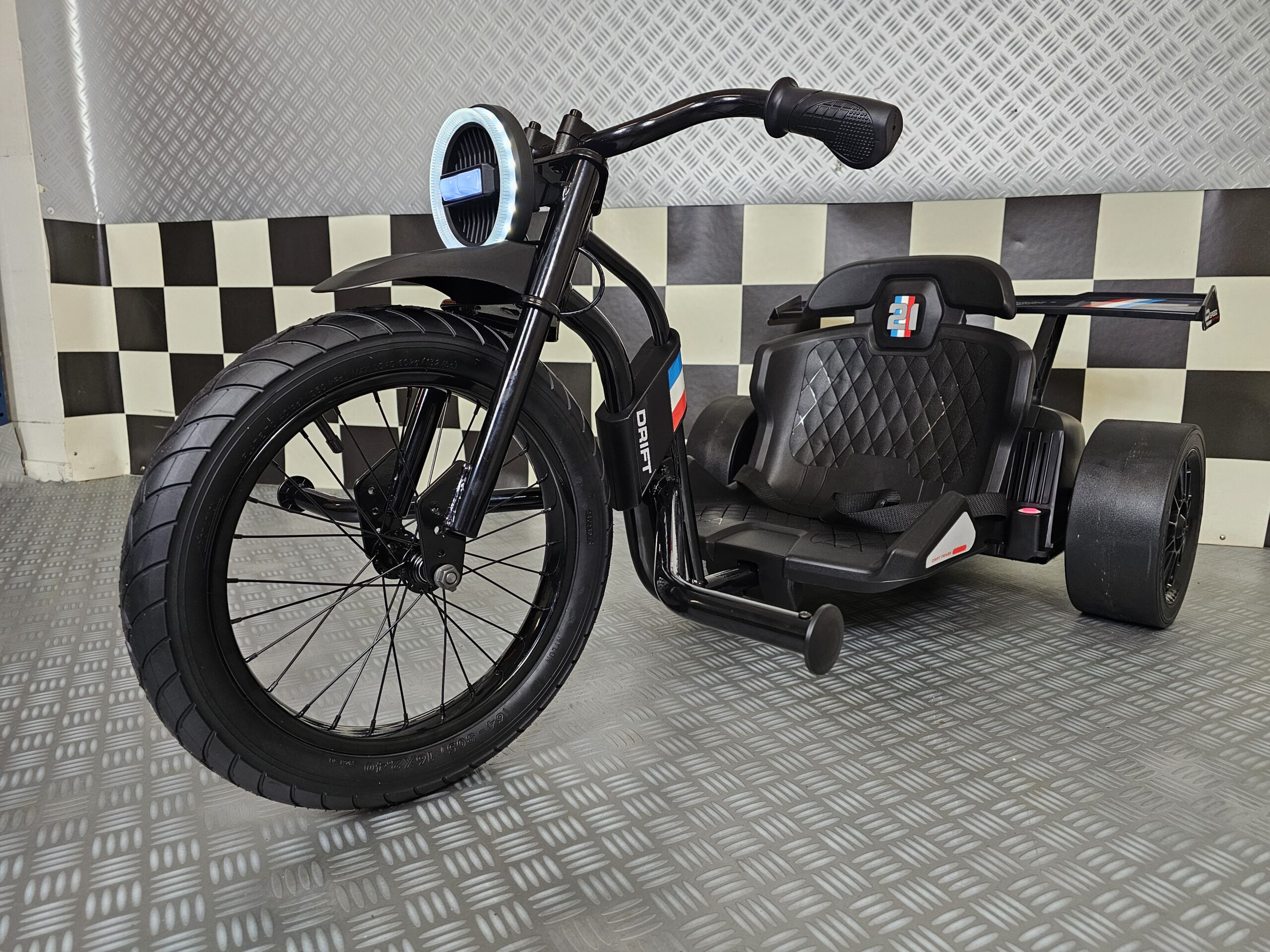 Powered Drift Trike DXT Electric Drift Trike – TAXI GARAGE