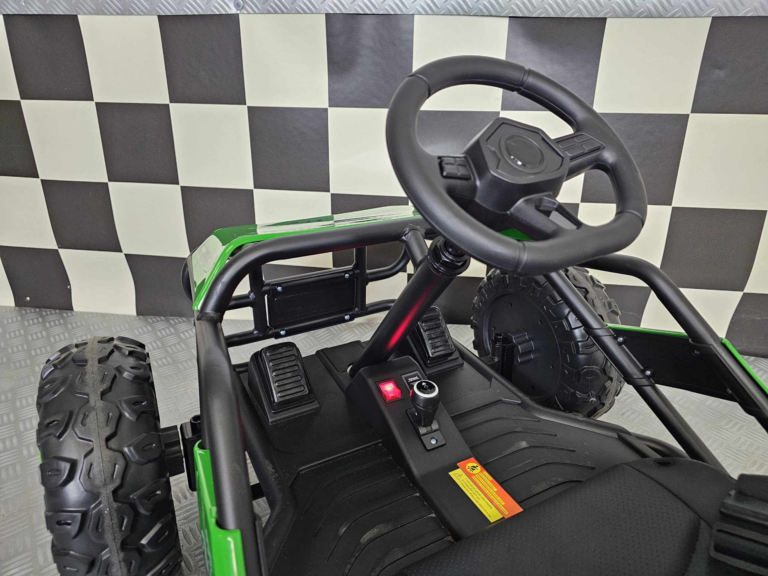 Kinder Buggy Spark 24 volt groen - Cars4Kids