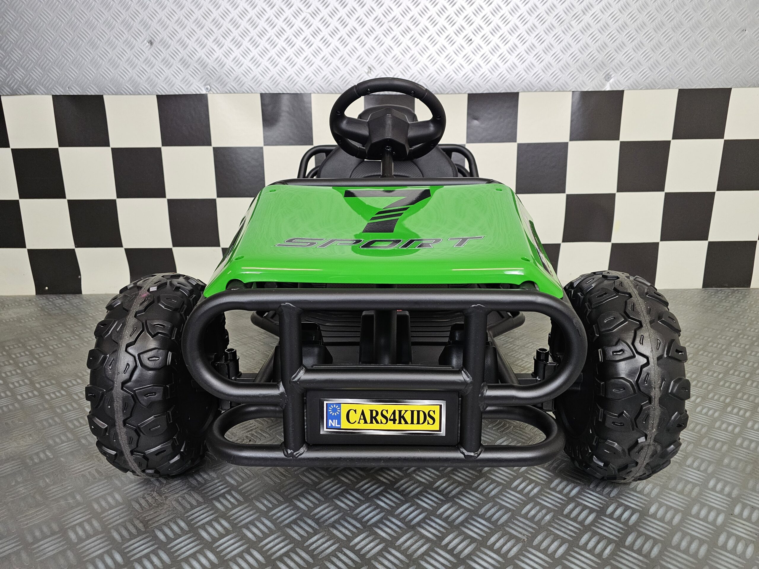 Kinder Buggy Spark 24 volt groen - Cars4Kids