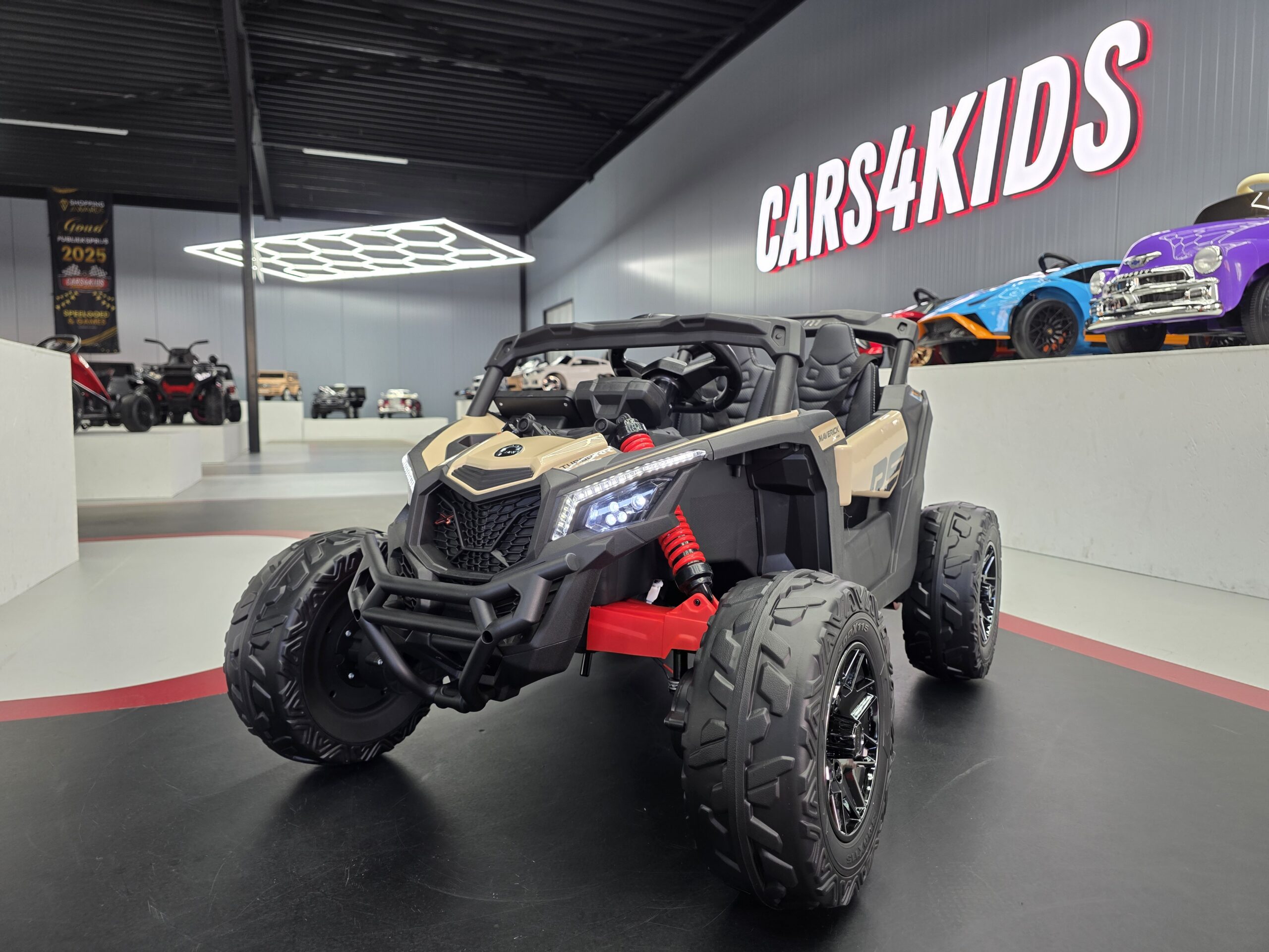 Kinder buggy Can Am Maverick 12 volt - Cars4Kids
