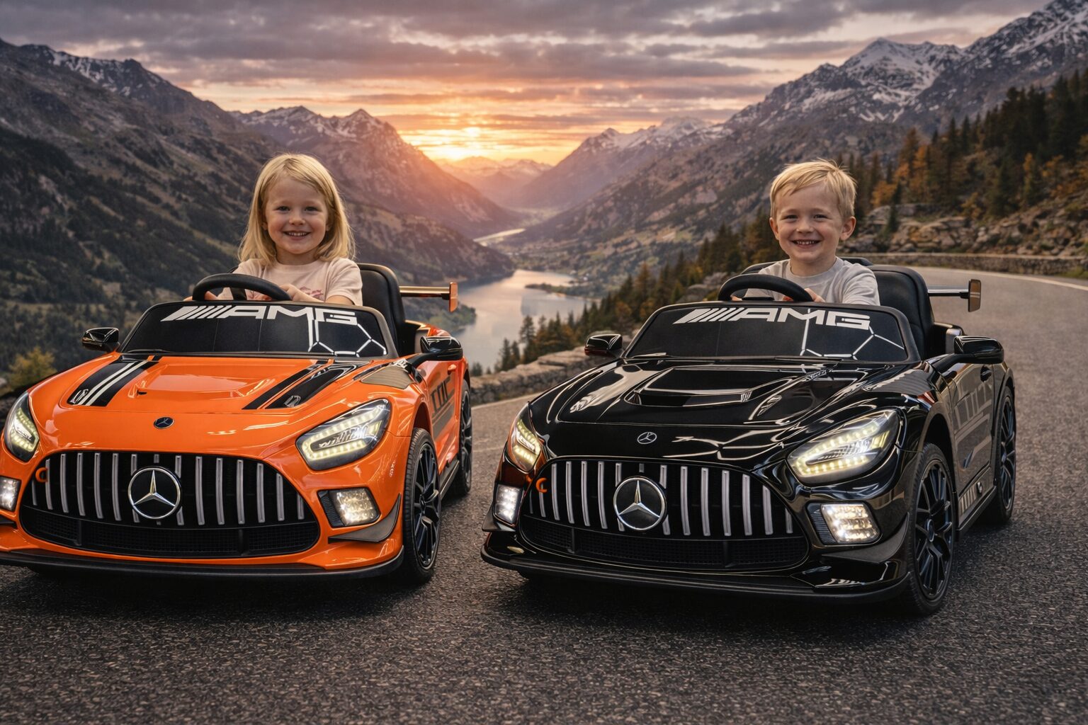 Kinderauto Mercedes GT3 AMG 12 volt - Cars4Kids
