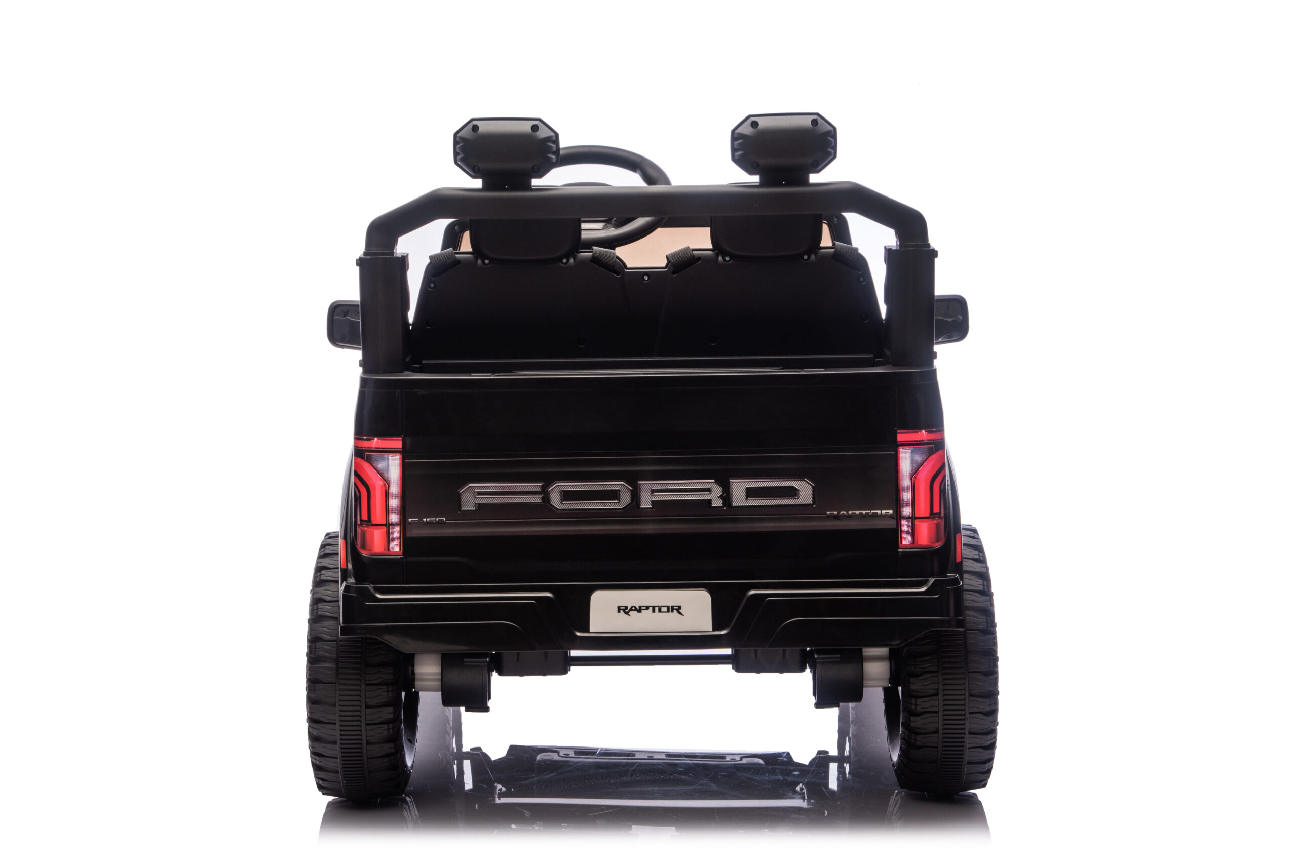 Kinderauto Ford Raptor 2 persoons 24 volt zwart - Cars4Kids